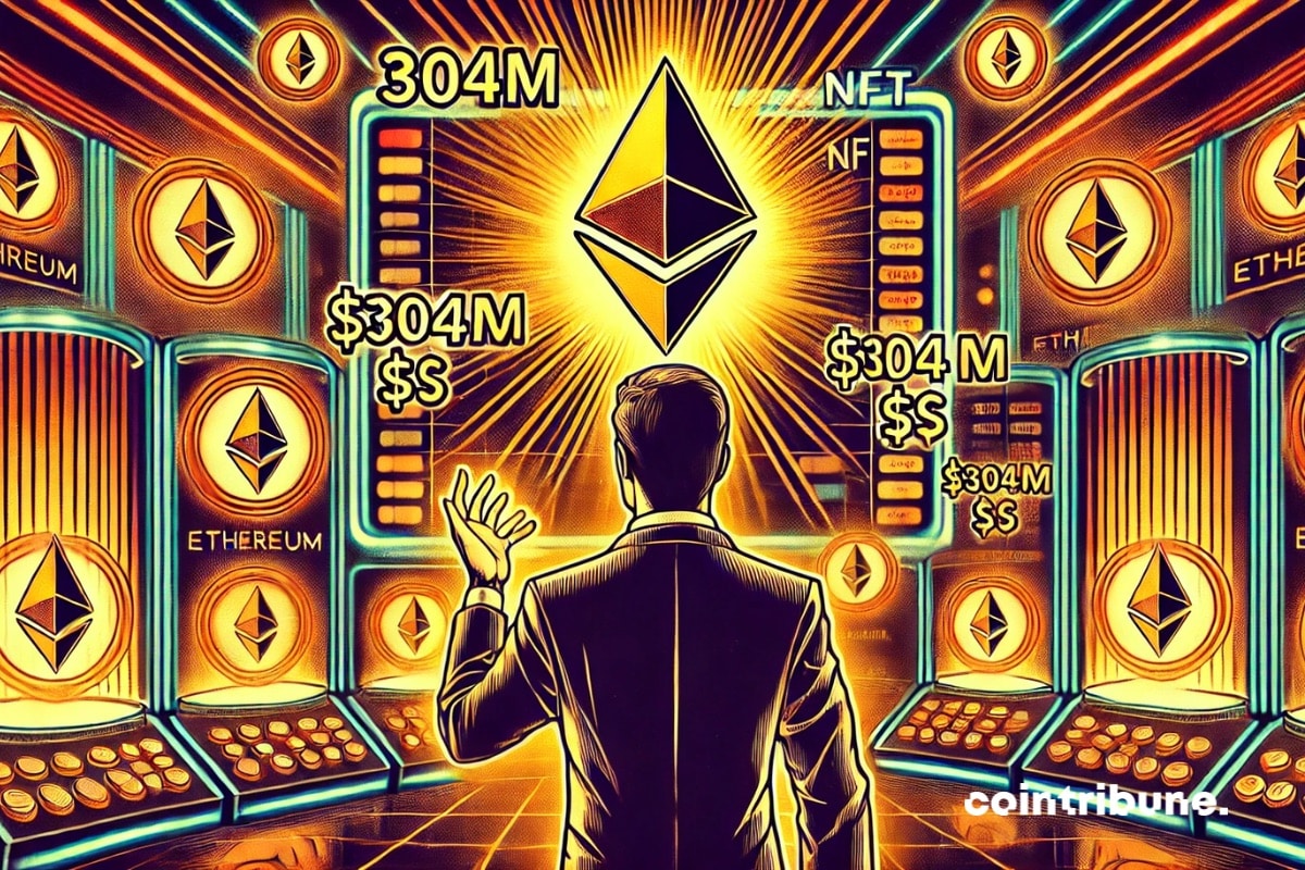 Неймовірний зріст: Ринок Ethereum NFT досяг $304 млн за тиждень. Читайте на UKR.NET